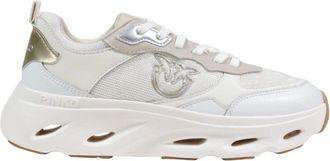 Pinko Pinko, Femme, Chaussures, Beige, Taille: 39 EU Pink 09 Baskets