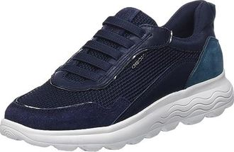 Geox Womens D Spherica D Sneakers, DK Jeans, 37 EU
