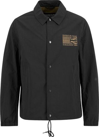 Barbour Freizeitjacke Coach mit Steve McQueen-Stickerei in