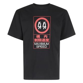 44 Label Group TEE - - Tops - Herren - Schwarzk - L