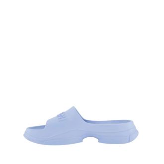 Ganni Femme, Chaussures, Bleu, Taille: 36 EU Sandales &agrave; Boucle