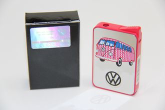 Volkswagen VW Feuerzeug Spiegel rot