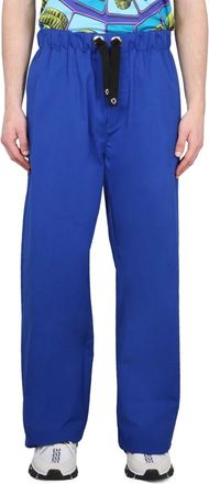 Versace Homme, Pantalons, Bleu, Taille: M Pantalon D&eacute;contract&eacute;