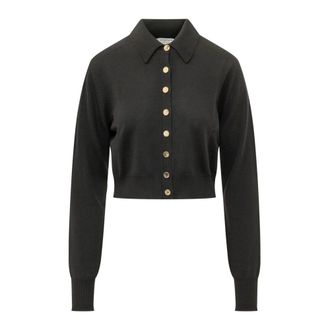 Sportmax Femme, Pulls, Noir, Taille: 40 FR Gilet Spxlirica