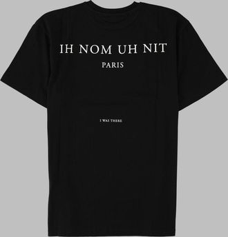 Ih Nom Uh Nit Mask Future Graphic Print T-Shirt - Black