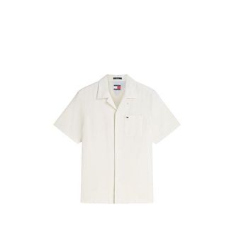Tommy Hilfiger Polo &agrave; manches courtes en lin et coton