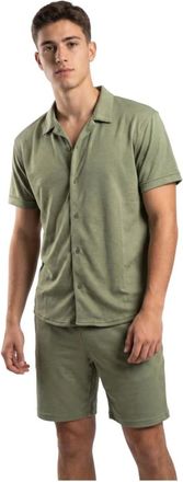 Redskins Homme, V&ecirc;tements de nuit et de d&eacute;tente, Vert, Taille: XL Ensemble T-shirt et Short