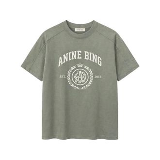 Anine Bing Damen, Oberteile, Gr&uuml;n, MGr&ouml;&szlig;e