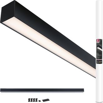 Paulmann 98204 Linion Einspeisung Power Channel 230/24V 17W Signalschwarz 1m