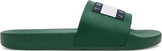 Tommy Jeans Pantoletten Tommy Jeans Pool Slide Ess EM0EM01191 Grün