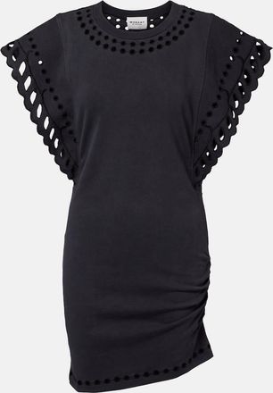 Isabel Marant Robe Orlane brod&eacute;e en coton