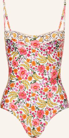 Farm Rio Farm Rio B&uuml;gel-Badeanzug Banana Flowers weiss