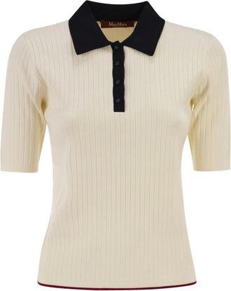Max Mara Femme, Pulls, Beige, Taille: 36 FR Pulls &agrave; col rond