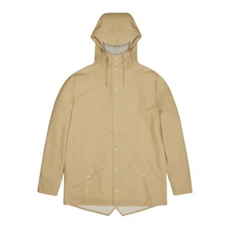 Rains Herren, Jacken, Beige, LGr&ouml;&szlig;e