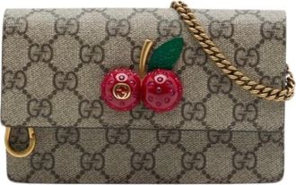 Gucci Sac bandouli&egrave;re mini vintage doccasion - Femme - Pre-owned - Beige - Taille: ONE Size
