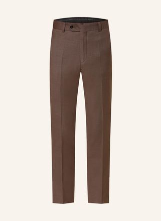 Wilvorst Wilvorst Anzughose Slim Fit braun