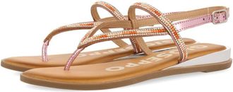 Gioseppo Gioseppo Damen Belcher Durchgängies Plateau Sandalen mit Keilabsatz, Rosa, 38 EU