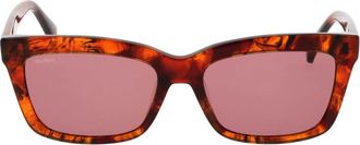 Max Mara Femme, Accessoires, Brun, Taille: ONE Size Lunettes de soleil en plastique