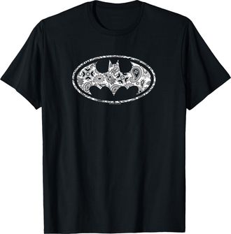 DC Comics Batman Paisley Bat T Shirt T-Shirt