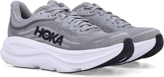 Hoka One One Hoka Low-Top Sneaker - Bondi 9 Low-Top Sneakers - Gr. 10_5 - in Grau - f&uuml;r Damen