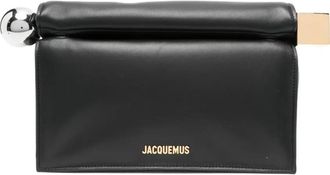 Jacquemus Clutches - Structured Rectangular Black Bag - Gr. unisize - in Schwarz - f&uuml;r Damen