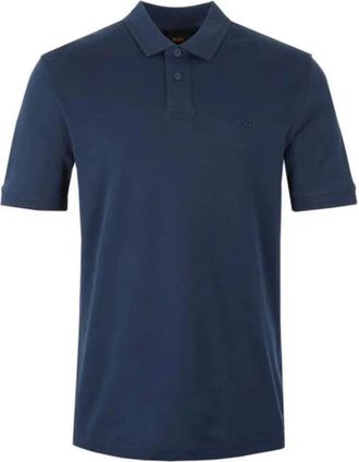 HUGO BOSS Homme, Tops, Bleu, Taille: L Polo Slim Fit en Coton