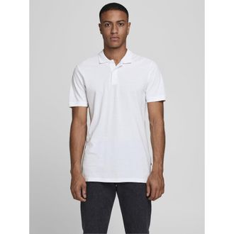 Jack & Jones Jack & Jones Poloshirt Basic 12136516 Wei&szlig; Slim Fit