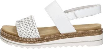 Remonte Femme, Chaussures, Blanc, Taille: 38 EU Sandales Plates