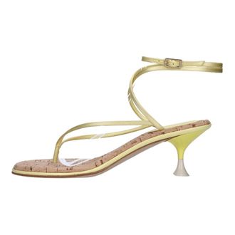 3Juin Sandalen Gelb - - Shoes - Damen - Gelb - 40 EU