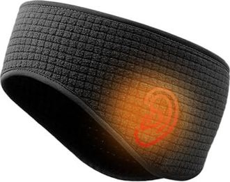 Generico Bandes chauffantes pour femmes | Coupe-vent, &eacute;lastique et thermique | Bandeau de sport pour le froid - pour les activit&eacute;s de plein air telles que la c