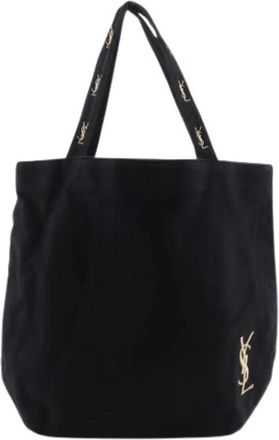 Saint Laurent unisex, Pre-owned, Noir, Taille: ONE Size Sac cabas Eco-bag Pre-owned