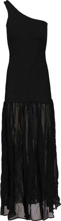 Hunza G Robe Au Genou - Noir