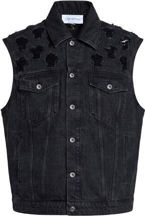 Off-white MANTEAUX - Manteaux en jean sur YOOX.COM