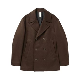 Hev&ograve; Giaccone - - Coats - Herren - Braun - XL