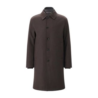 Duno Manteau droit - Homme - Manteaux - Brun - Taille: L