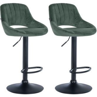 Clp 2er Set Barhocker Milet Samt B