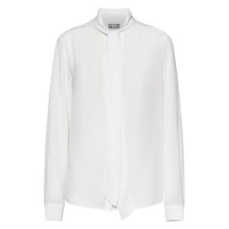 Silvian Heach Elira Shirt - - Blouses & Shirts - Damen - Wei&szlig; - XL