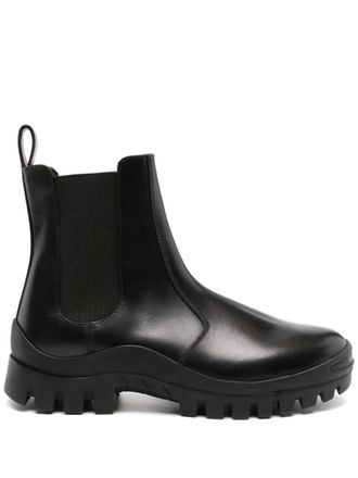 The Row Klassische Chelsea-Boots - Schwarz