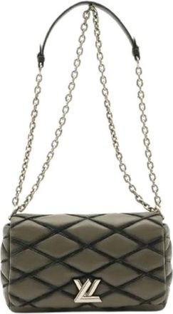 Louis Vuitton Sac bandouli&egrave;re matelass&eacute; vintage pr&eacute;-poss&eacute;d&eacute; - Femme - Pre-owned - Gris - Taille: ONE Size