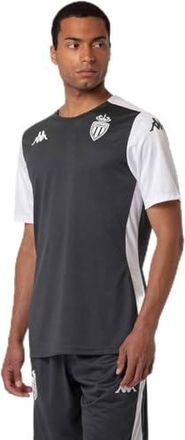 Kappa Maillot Abou Pro 8 AS Monaco 24/25 pour Homme - Gris - Taille XL