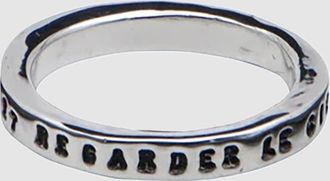 Serge Thoraval Bague Anneau Sasseoir Argent