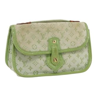 Louis Vuitton Pre-owned Canvas Schultertasche - - Pre-owned - Damen - Gr&uuml;n - ONE SIZE