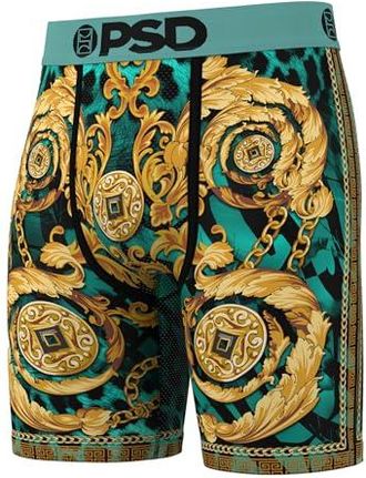 PSD | Boxers pour Homme - Regal Cheetah Urban Style | Ceinture Signature Confortable | Poche en Micro-Maille Respirante | Tissu Extensible (FR/ES, Alpha/L