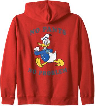 Disney Mickey Mouse & Friends Donald Duck No Pants Kapuzenjacke