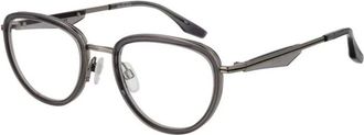 Trussardi Homme, Accessoires, Gris, Taille: ONE Size Monture de Lunettes &Eacute;l&eacute;gante au Design Moderne