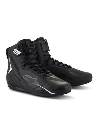 Alpinestars Faster 4 Herren Motorrad Schuhe Schwarz, 43 EU = 10