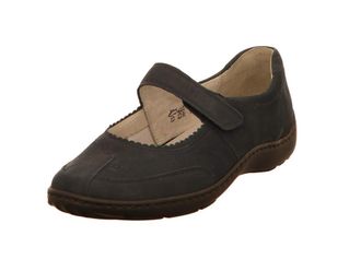 Waldläufer Henni, Denver (Nubuk), Marine, Klett, Pro-Aktiv Fussbett, Weite H 496302-191-217 (Größe: 37)