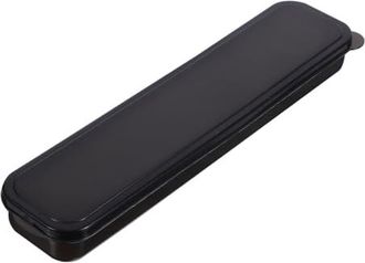 Amosfun Bo&icirc;te De Rangement Pour Couverts Portative Avec Couvercle &Eacute;tui &agrave; Baguettes Et Cuill&egrave;res Organisateur Plastique Pour Bureau &Eacute;cole Et Camping