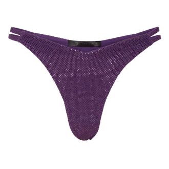 Philipp Plein Femme, Maillots de bain, Violet, Taille: 42 FR Slip Underwear