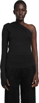 Thom Krom One Shoulder Top